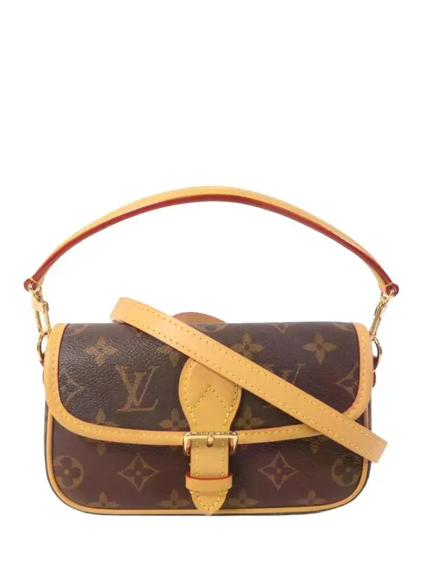 LOUIS VUITTON Nano Diane Shoulder Bag - Brown