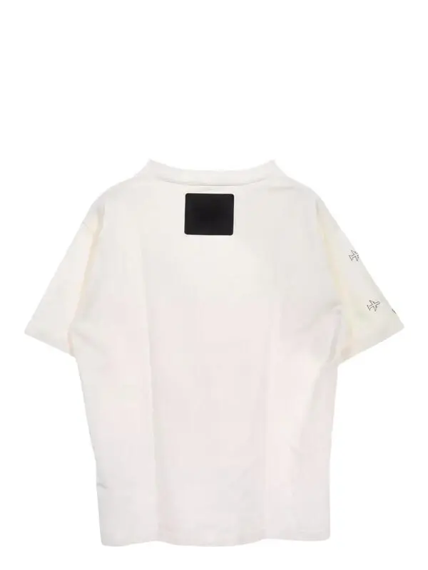LOUIS VUITTON 2010s Cotton Crew-neck T-shirt - Neutrals