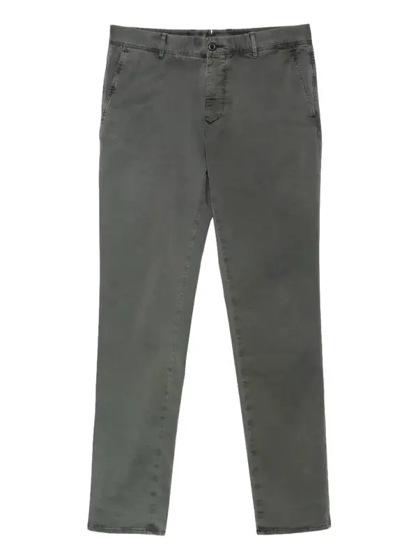Incotex Slim-fit Chino Trousers - Grey