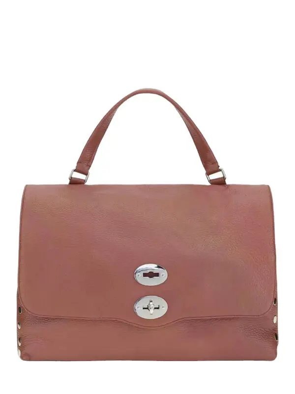 ZANELLATO Medium Postina Daily Leather Satchel - Red