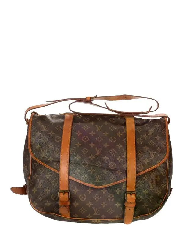 LOUIS VUITTON Saumur Shoulder Bag - Brown