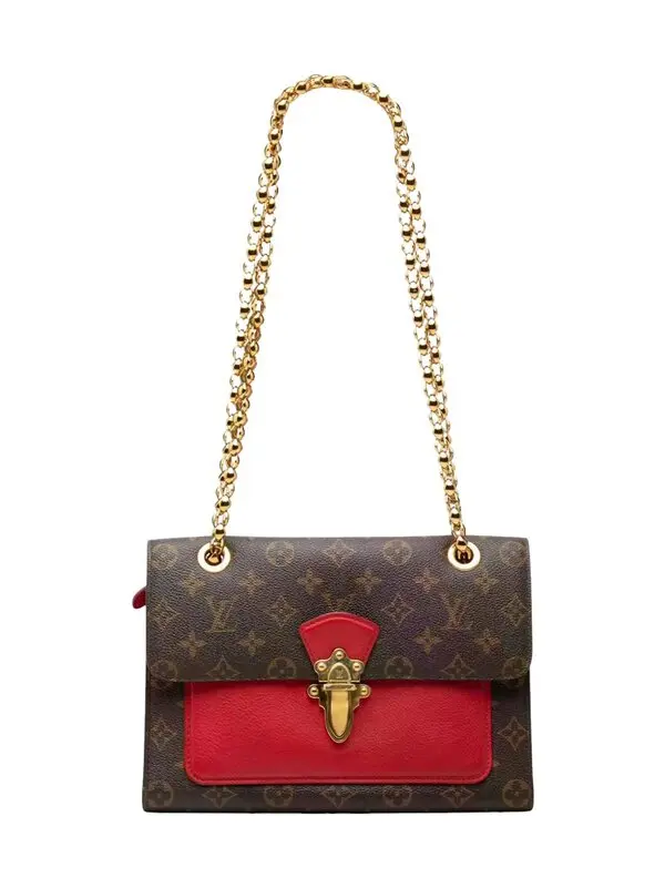 LOUIS VUITTON Monogram Victoire Shoulder Bag - Brown