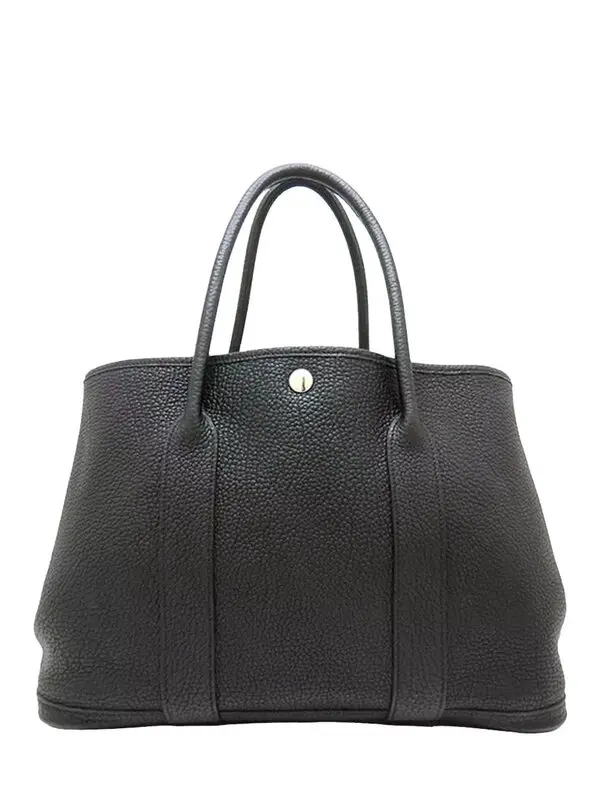 Hermès 2010 Negonda Garden Party 36 Tote Bag - Black
