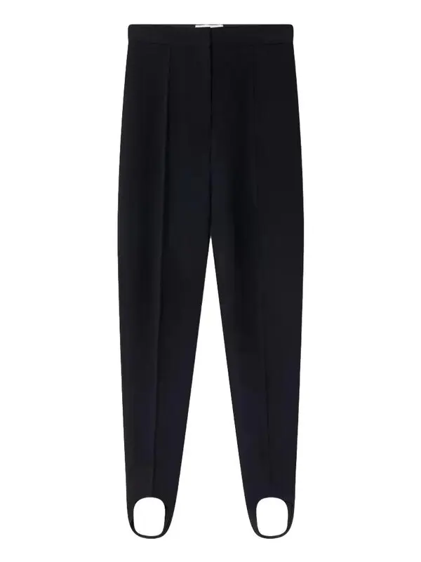 Stella McCartney Stirrup-cuff Tailored Trousers - Black