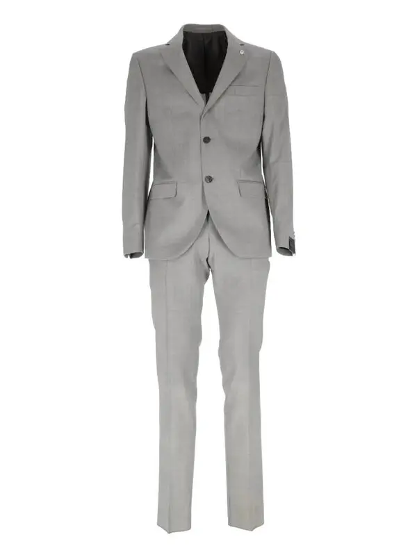 BRANDO Single-breasted Suit - Grey