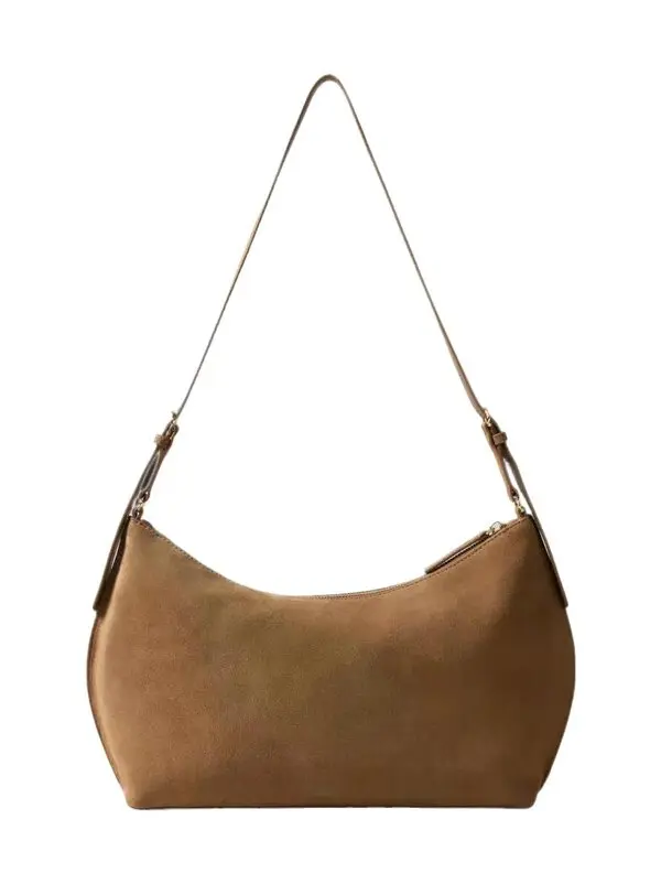 Claudie Pierlot Soft Suede Bag - Brown
