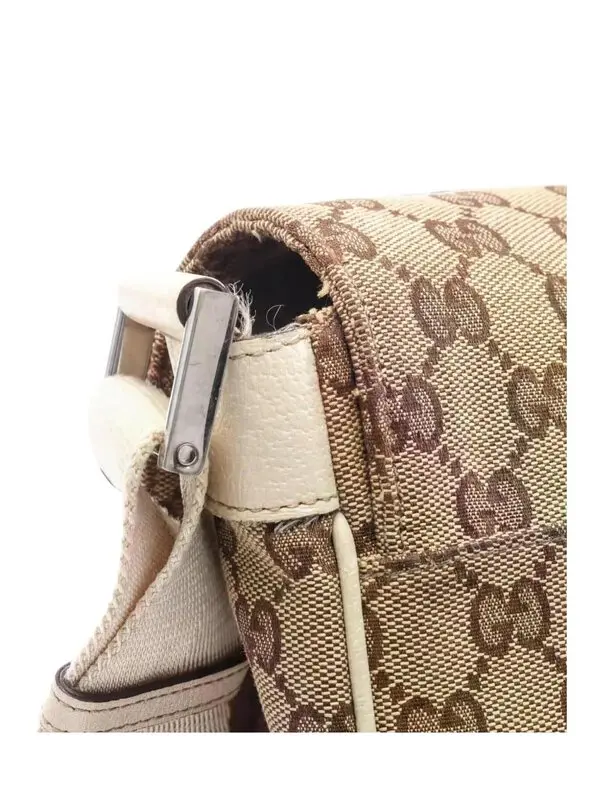 Gucci Gg Canvas Shoulder Bag - Neutrals