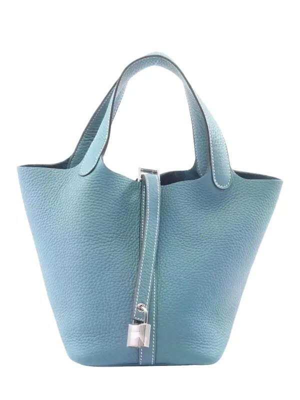 Hermès Pm Picotin Lock Handbag - Blue