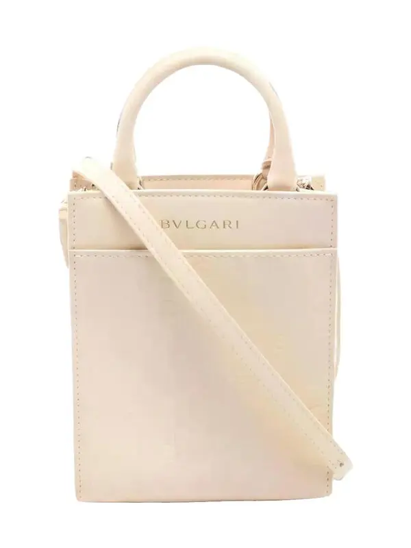 BVLGARI Mini Tote Bag - Neutrals