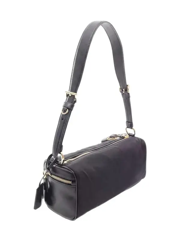 Prada 2020 Padlock Shoulder Bag - Black
