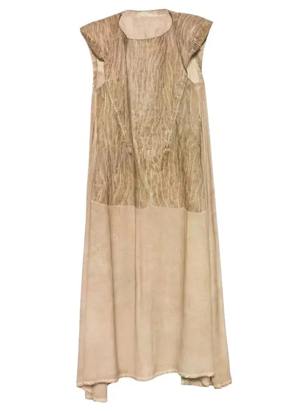 ISAAC SELLAM EXPERIENCE Sleeveless Midi Dress - Neutrals
