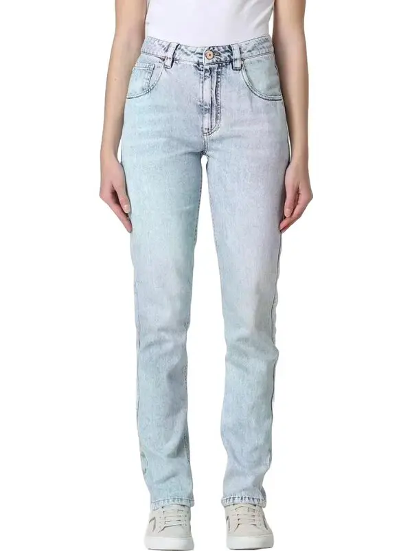 Brunello Cucinelli Five-pocket Straight-leg Jeans - Blue