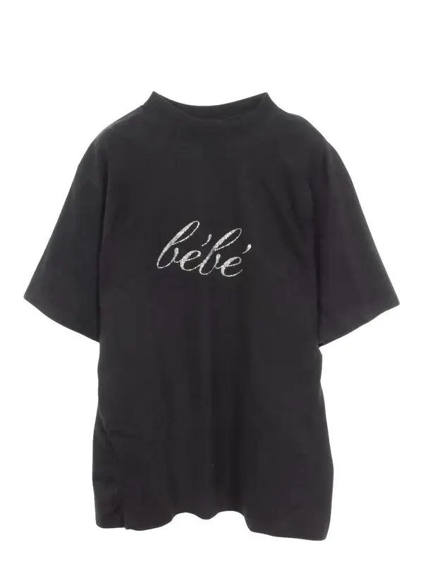 Balenciaga Embellished T-shirt - Black