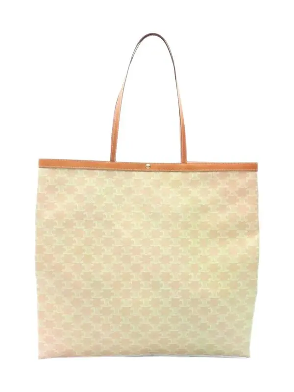 Celine Triomphe Shopper Tote Bag - Neutrals