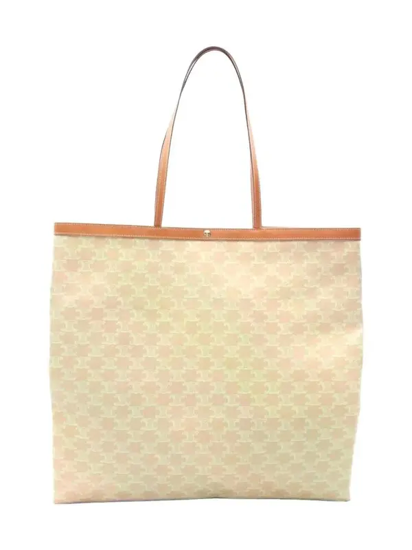 Celine Triomphe Shopper Tote Bag - Neutrals