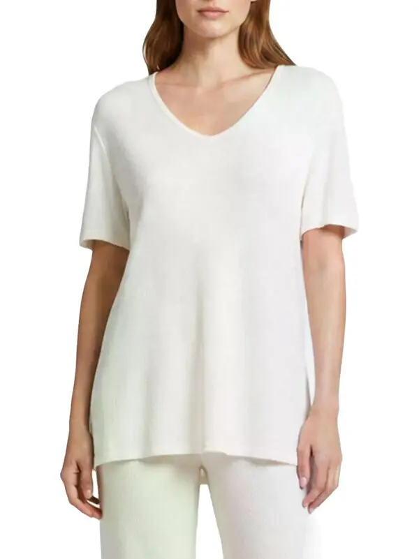 Giorgio Armani V-neck T-shirt - Neutrals