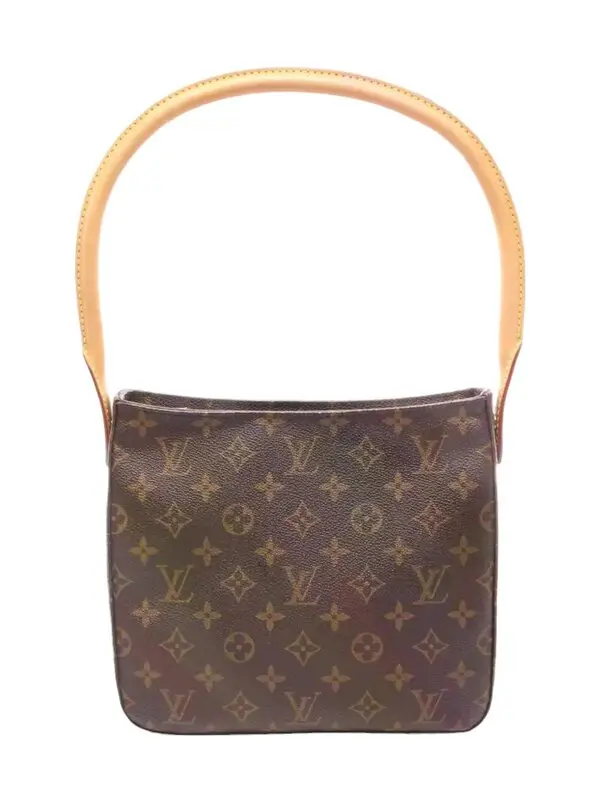 LOUIS VUITTON Looping Mm Monogram Shoulder Bag - Brown