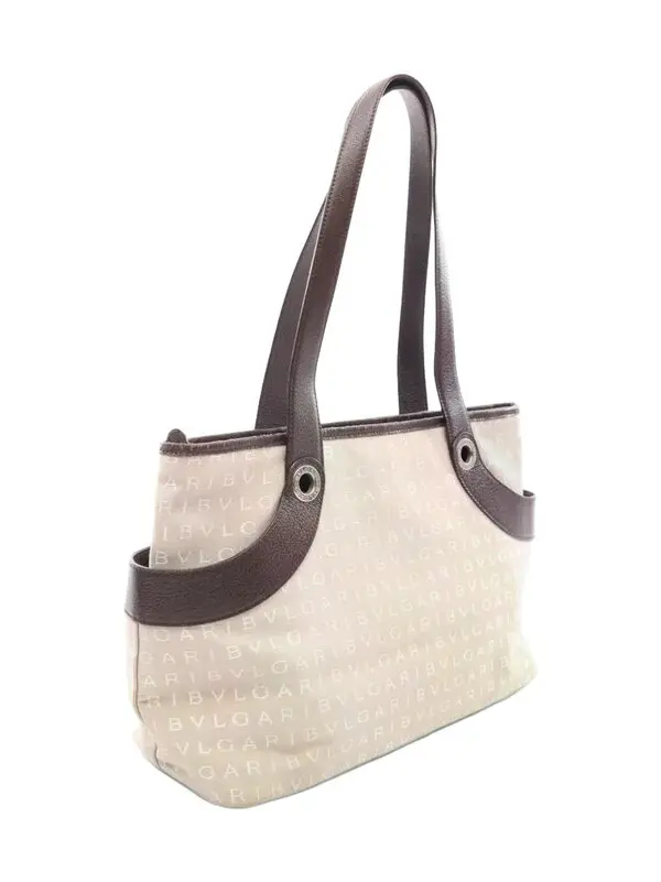 BVLGARI Logomania Tote Bag - Neutrals