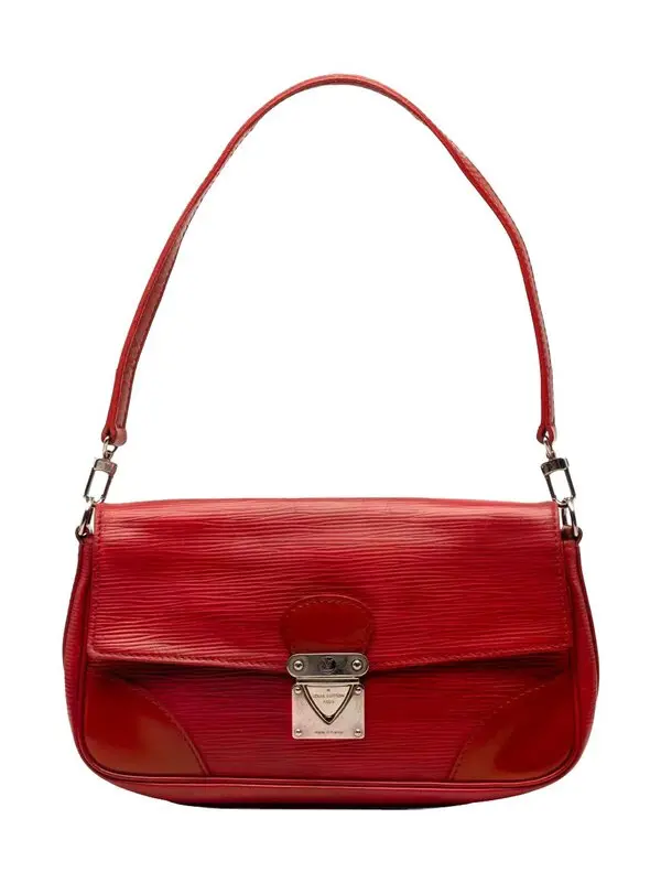 LOUIS VUITTON Epi Pochette Segur Satchel - Red