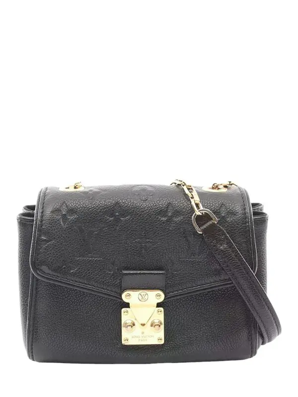 LOUIS VUITTON Monogram Empreinte Saint Germain Bb Shoulder Bag - Black
