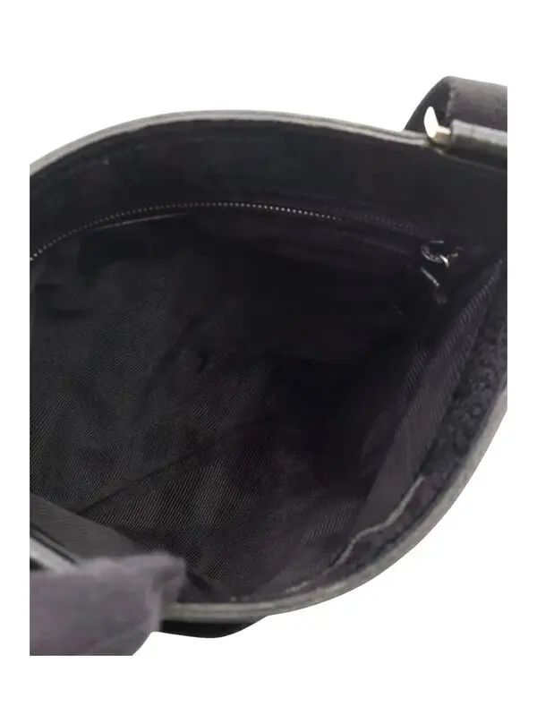 Gucci Gg Canvas Crossbody Bag - Black