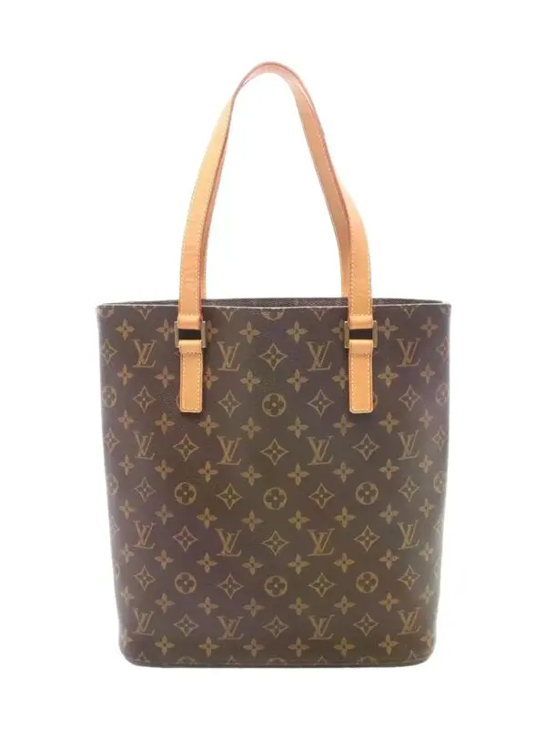 LOUIS VUITTON Monogram Canvas Vivian Gm Tote Bag - Brown