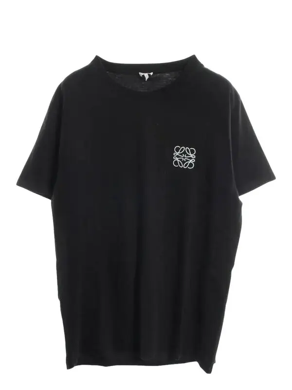 Loewe 2010s Anagram Embroidery T-shirt - Black