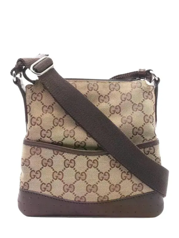 Gucci Gg Canvas Shoulder Bag - Neutrals