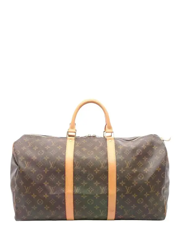 LOUIS VUITTON Keepall 50 Holdall - Brown