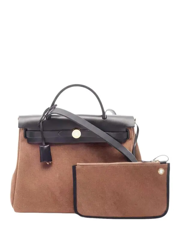 Hermès Herbag Tote Bag - Brown