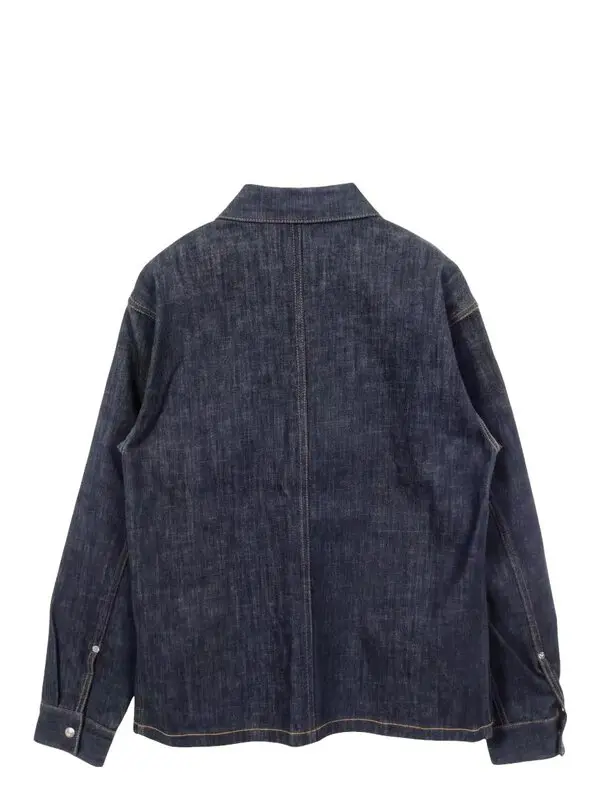 Dior Long-sleeve Denim Jacket - Blue