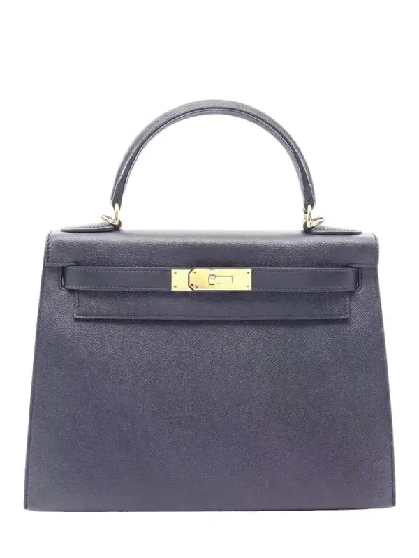 Hermès 28 Kelly Tote Bag - Blue