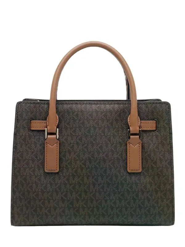 Michael Kors Hamilton Logo Print Tote Bag - Brown