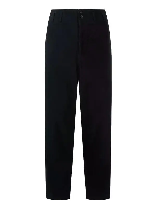 Moschino Straight-leg Elasticated Trousers - Black
