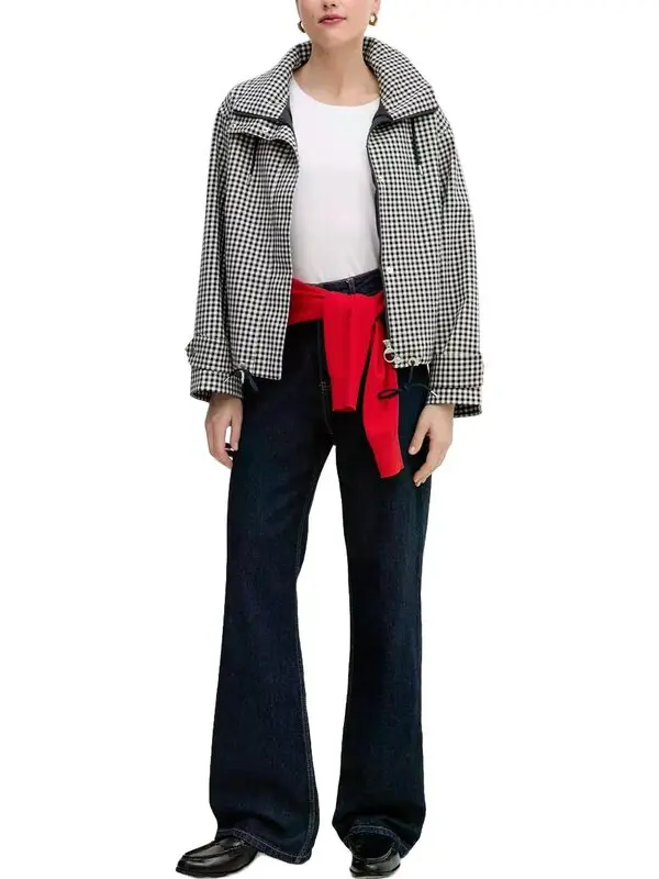 Barbour Bronwyn Gingham-check Jacket - Blue