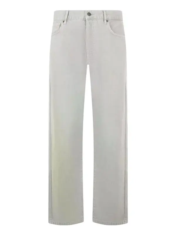 Moschino Embroidered Jeans - Grey