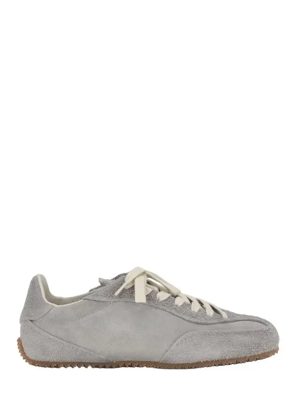 Axel Arigato Daze Runner Sneakers In Calf Leather And Suede - Grey