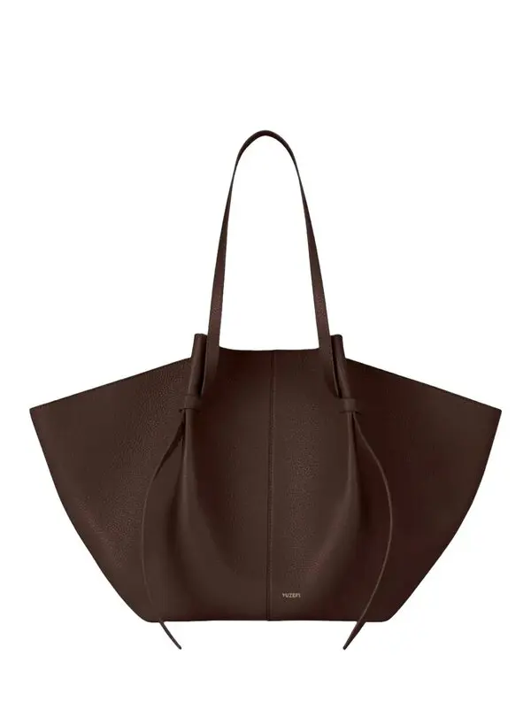 Yuzefi Large Mochi Shoulder Bag - Brown
