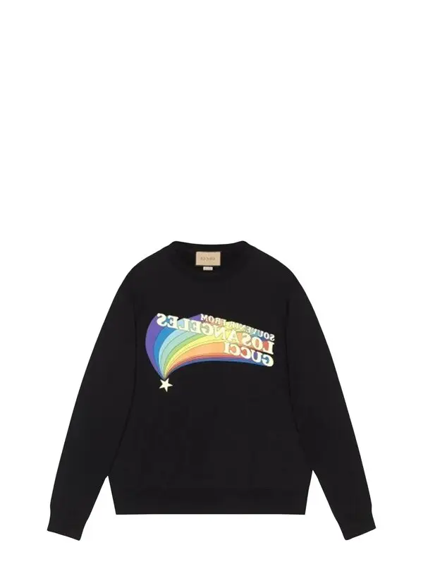 Gucci Souvenir From Los Angeles Sweatshirt - Black