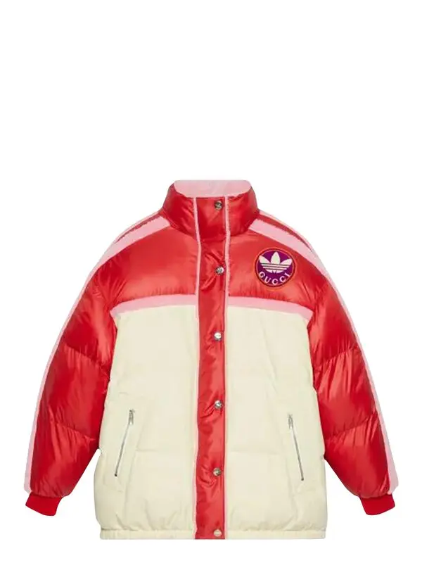 Gucci X Adidas Reversible Bomber Jacket - Pink