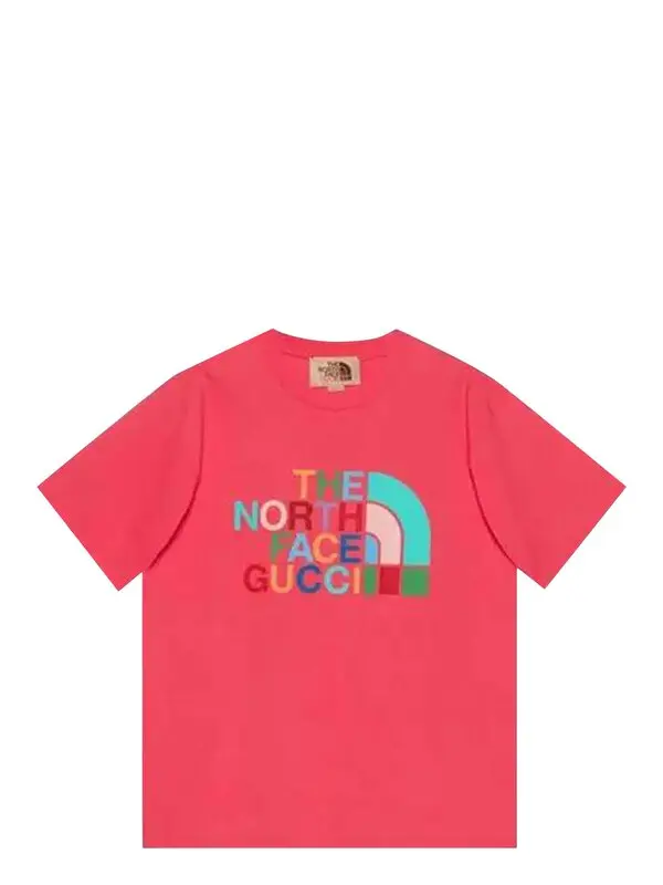 Gucci X The North Face Graphic T-shirt - Red
