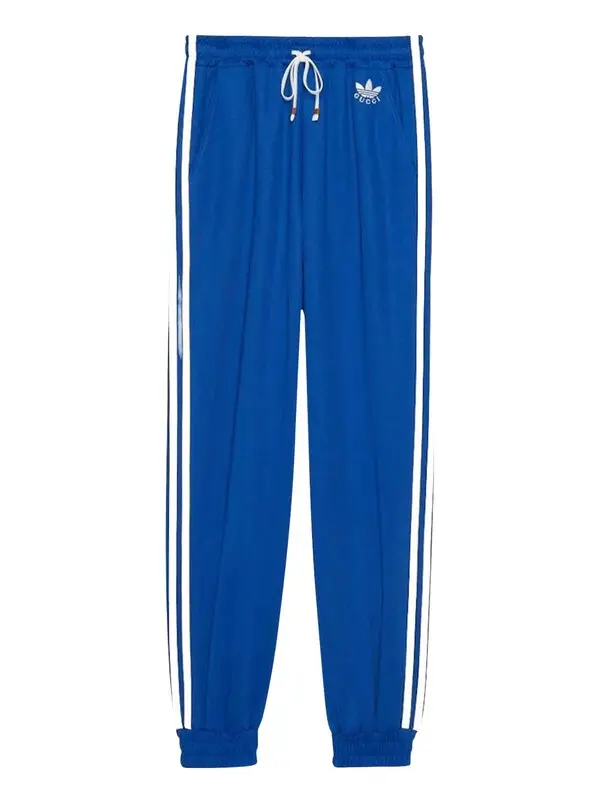 Gucci X Adidas Jersey Jogging Pant - Blue