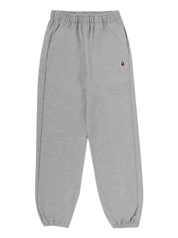 A BATHING APE Ape Head One Point Sweatpants - Grey
