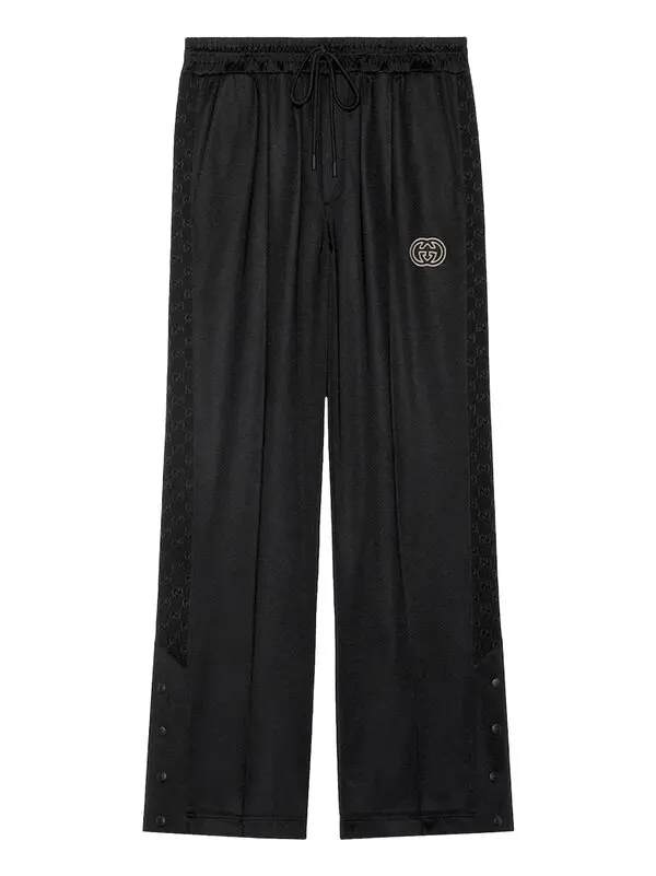 Gucci Technical Jersey Track Pants - Black
