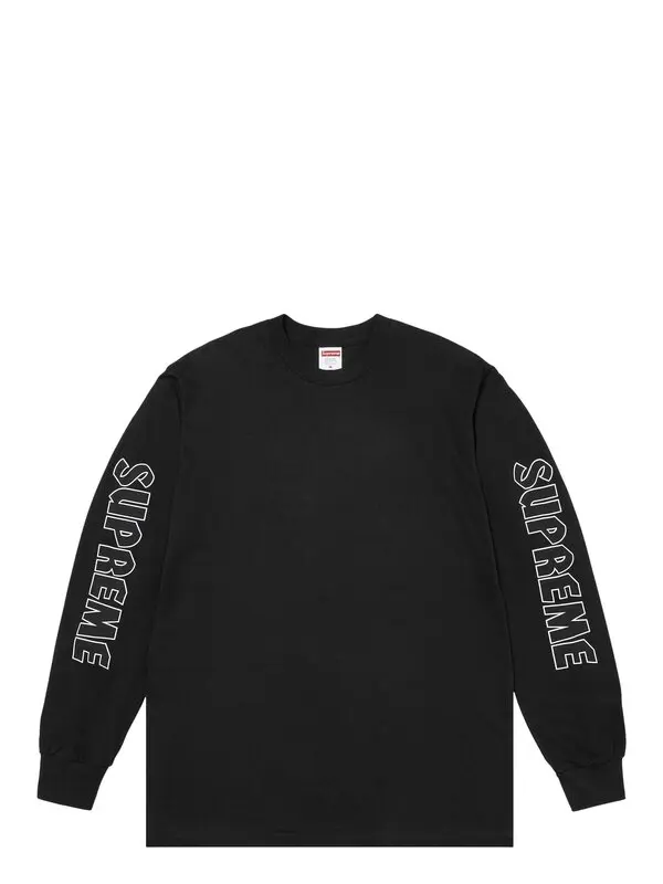 Supreme X Spitfire Long-sleeve Tee - Black