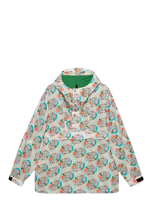 Gucci X The North Face Printed Nylon Anorak - Cream