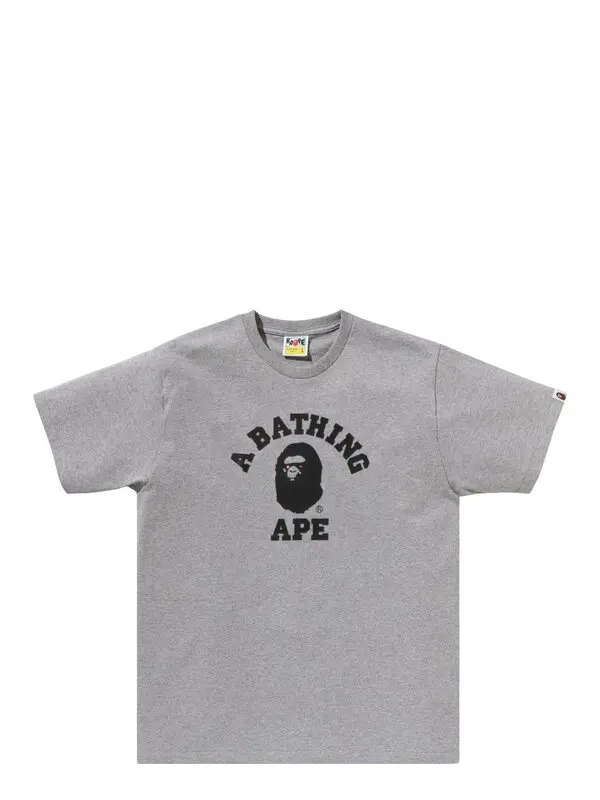 A BATHING APE Stone Eye College T-shirt - Grey