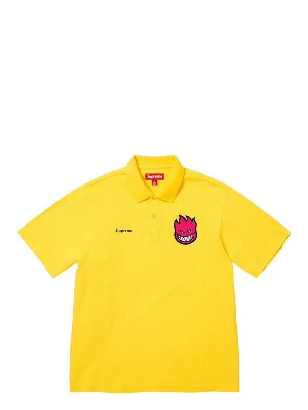 Supreme X Spitfire Polo - Yellow