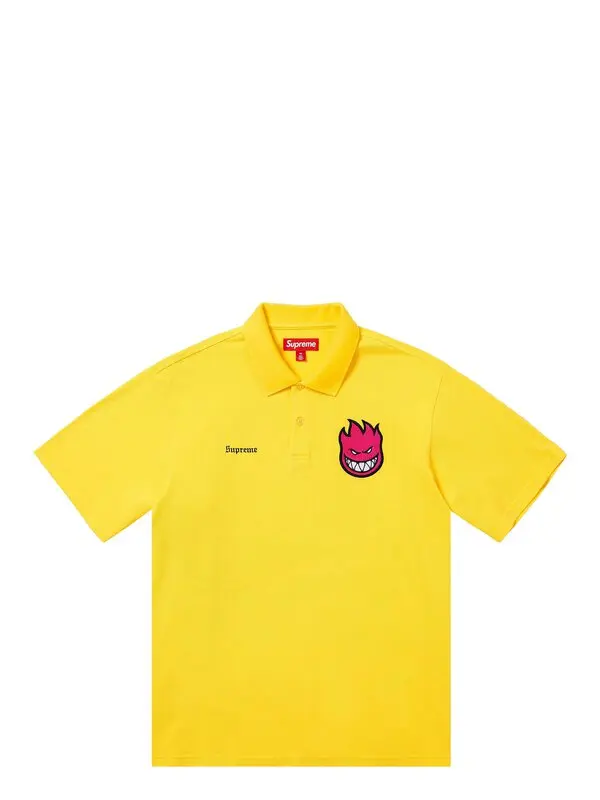 Supreme X Spitfire Polo - Yellow