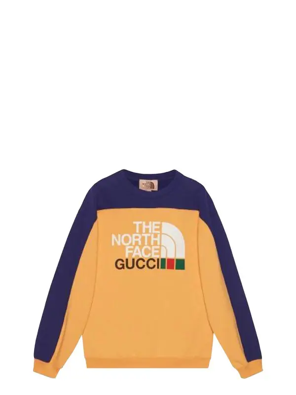 Gucci X The North Face Crewneck Sweatshirt - Yellow